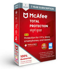 McAfee Total Protection – 1 User 2 Years latest version of McAfee (Dig ...